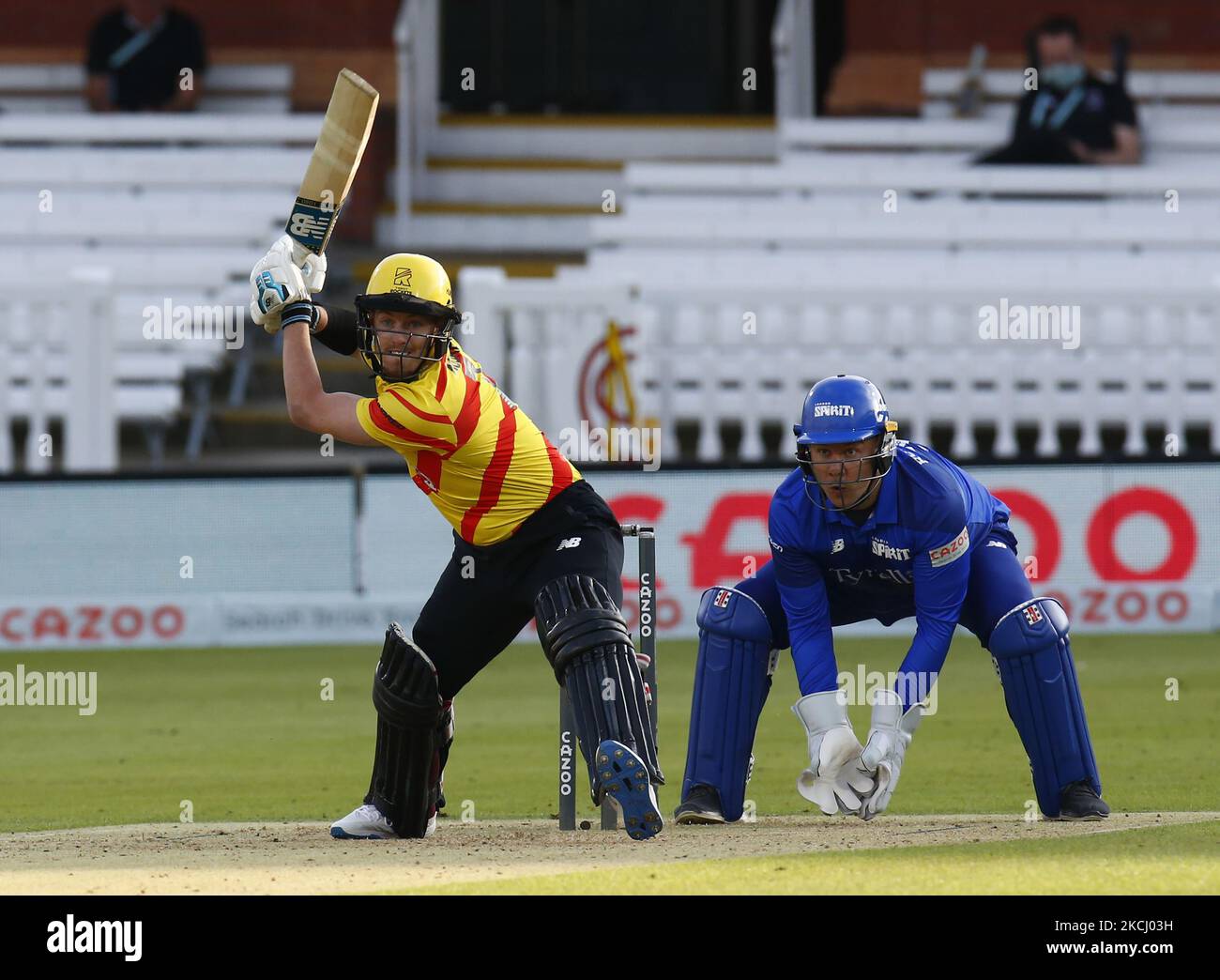 Tom Moores of Trent Rockets Men during The Hundred between London ...