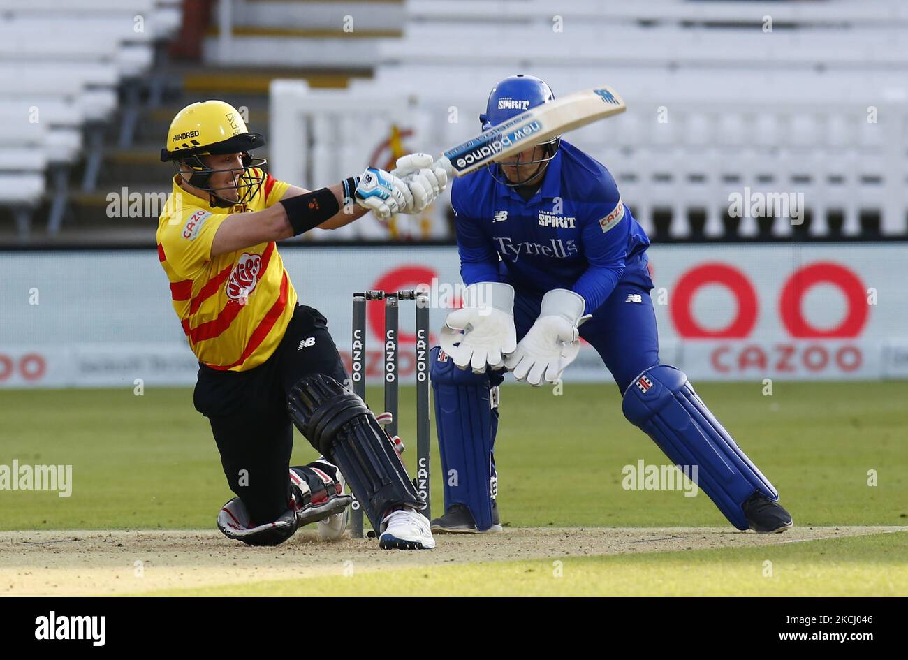 Tom Moores of Trent Rockets Men during The Hundred between London ...
