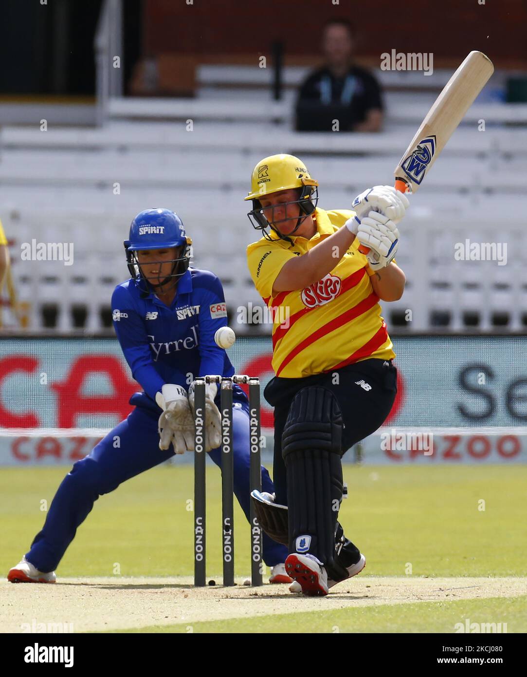 Rachel Priest of Trent Rockets Women during The Hundred between London ...