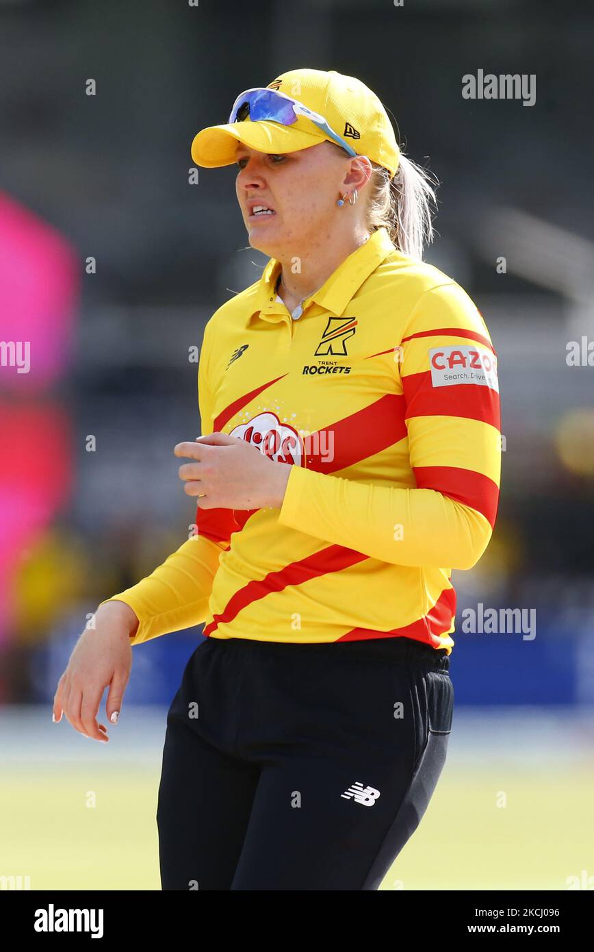 Sarah Glenn of Trent Rockets Women during The Hundred between London ...