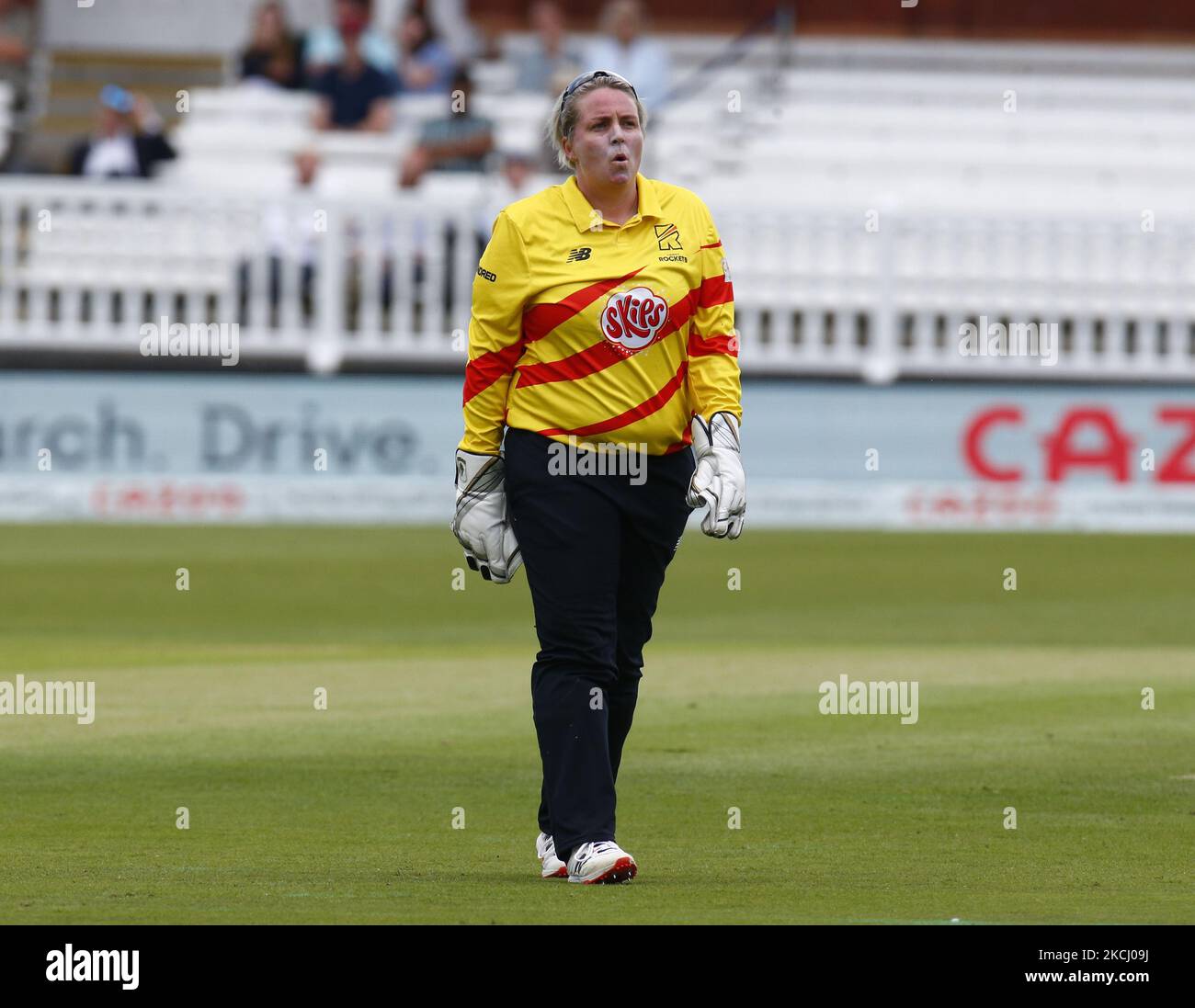 Rachel Priest of Trent Rockets Women during The Hundred between London ...