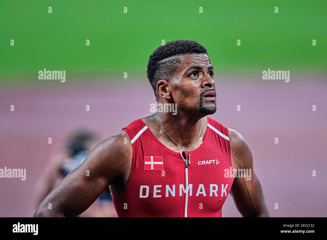 Kojo Musah during 100 meter for men at the Tokyo Olympics, Tokyo ...