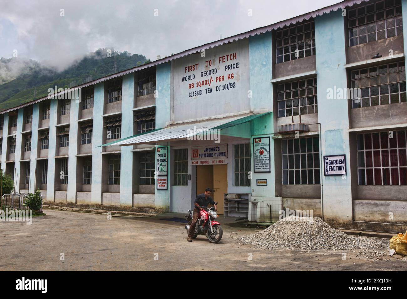 Puttabong (Tukvar) tea factory in Darjeeling, India, on May 31, 2010 ...