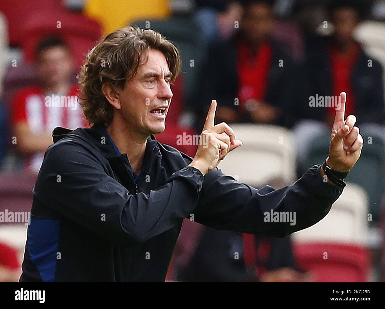 Head Coach Thomas Frank of Brentford during Friendly between Brentford ...
