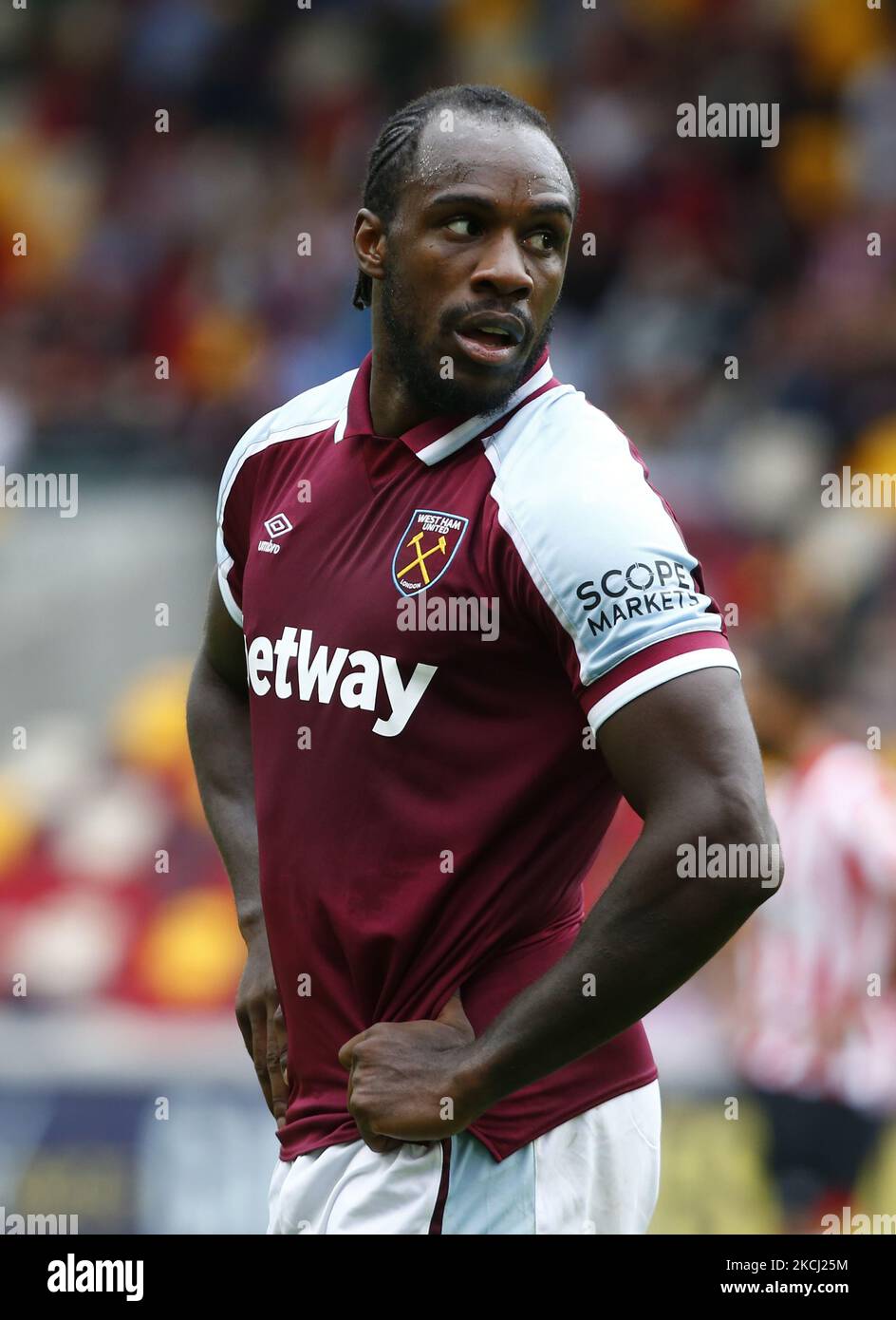 West Ham United's Michail Antonio during Friendly between Brentford and ...