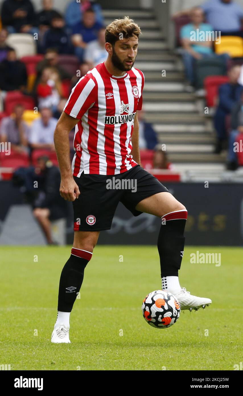 Charlie Goode of Brentford during Friendly between Brentford and West ...