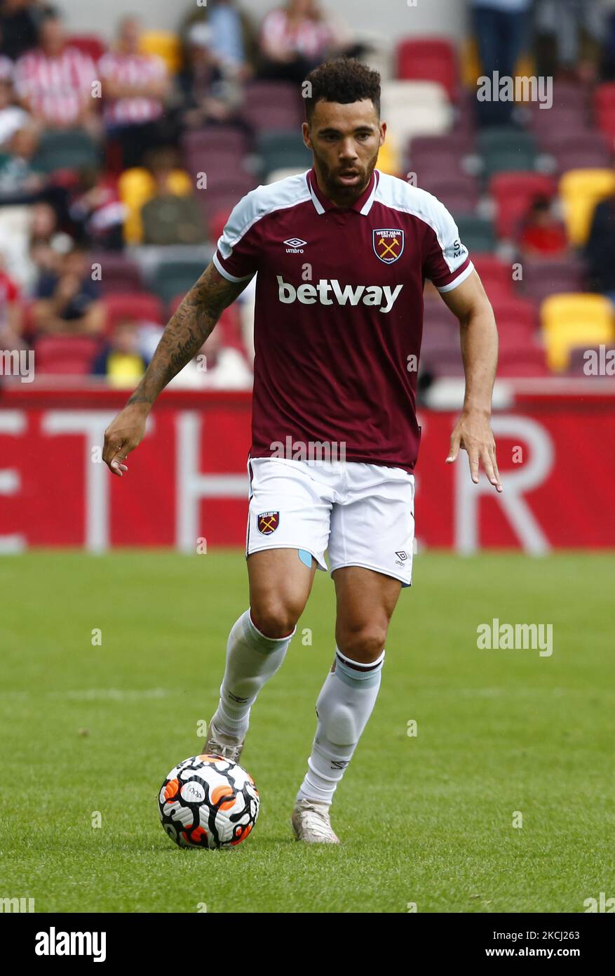 West Ham United's Ryan Fredericks during Friendly between Brentford and ...