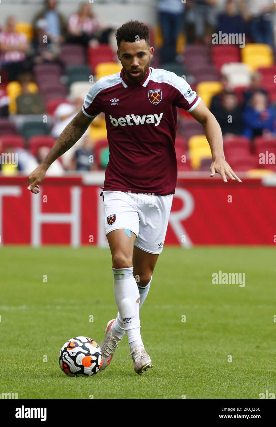 West Ham United's Ryan Fredericks during Friendly between Brentford and ...