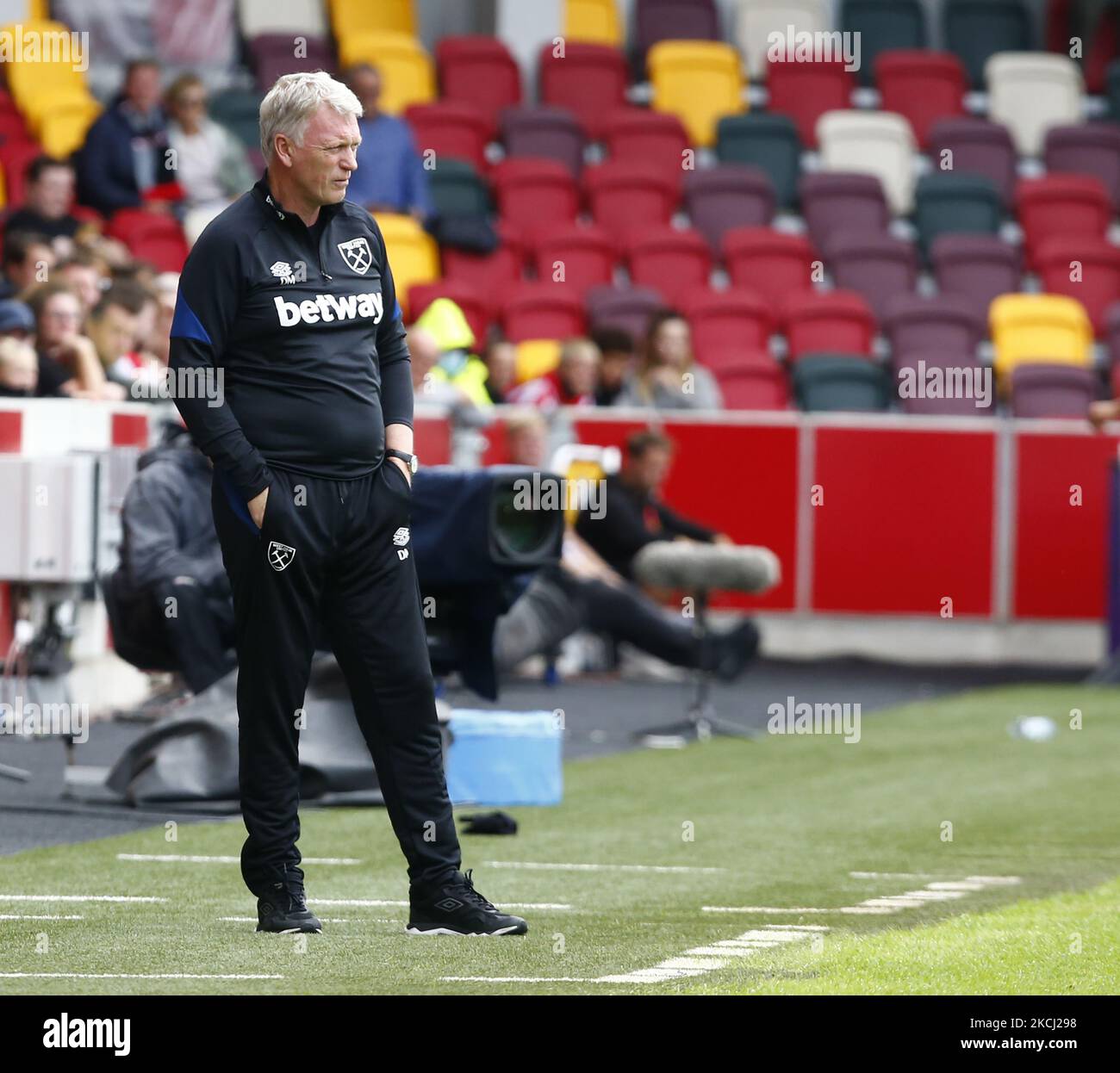 West Ham United manager David Moyes during Friendly between Brentford ...