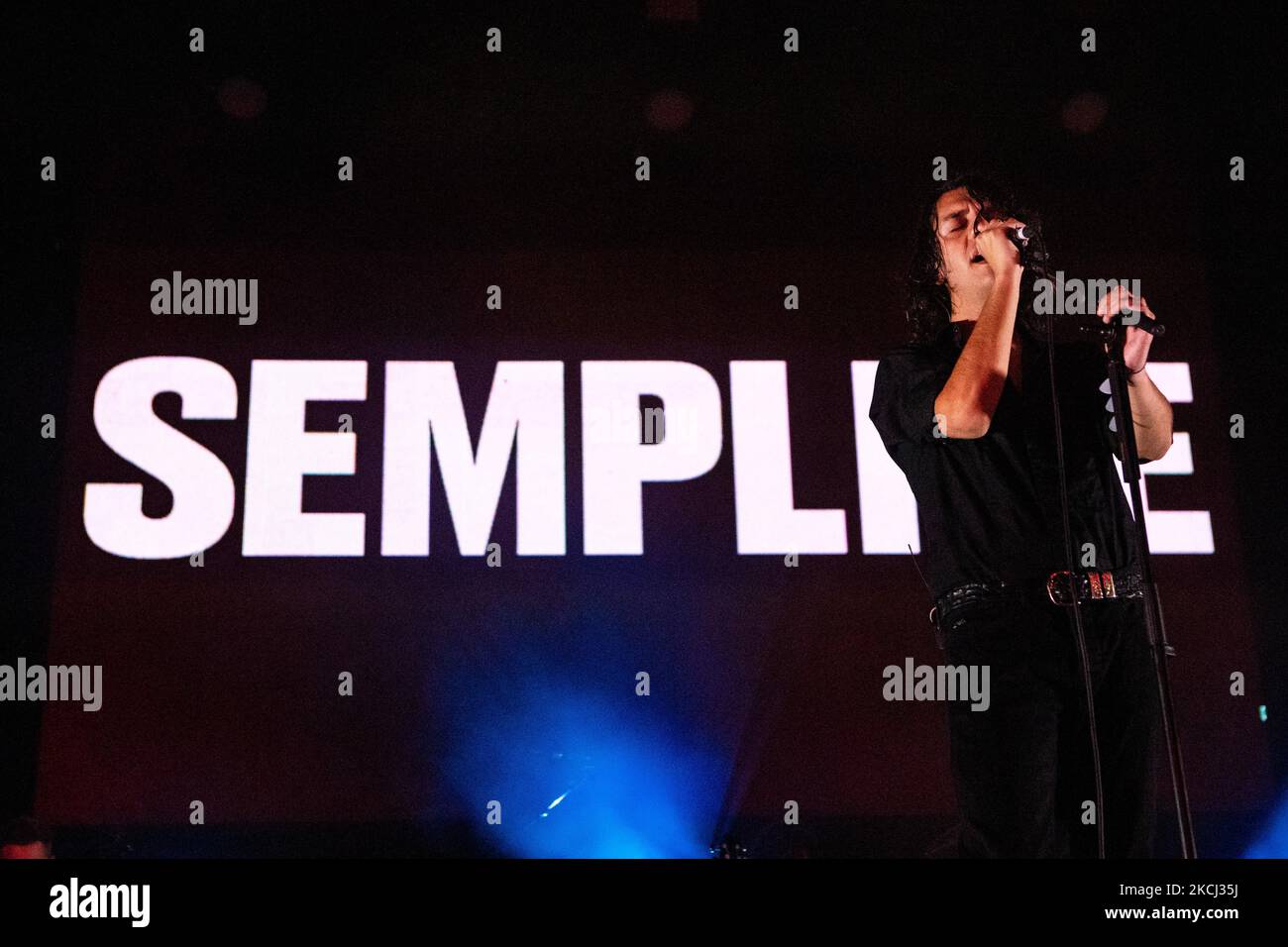 Motta performs live at Carroponte in Milan, Italy, on July 21 2021 ...