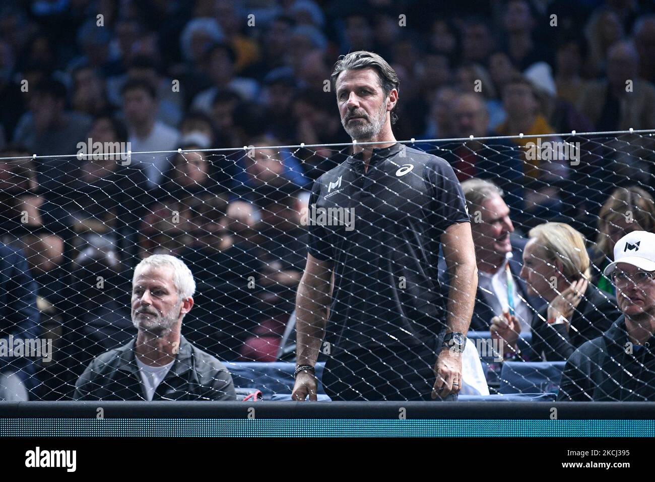 Paris, France. 04th Nov, 2022. Patrick Mouratoglou coach of Holger Rune during the Rolex Paris ...