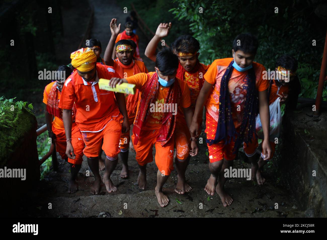 Hindu holy mpnth hi-res stock photography and images - Alamy