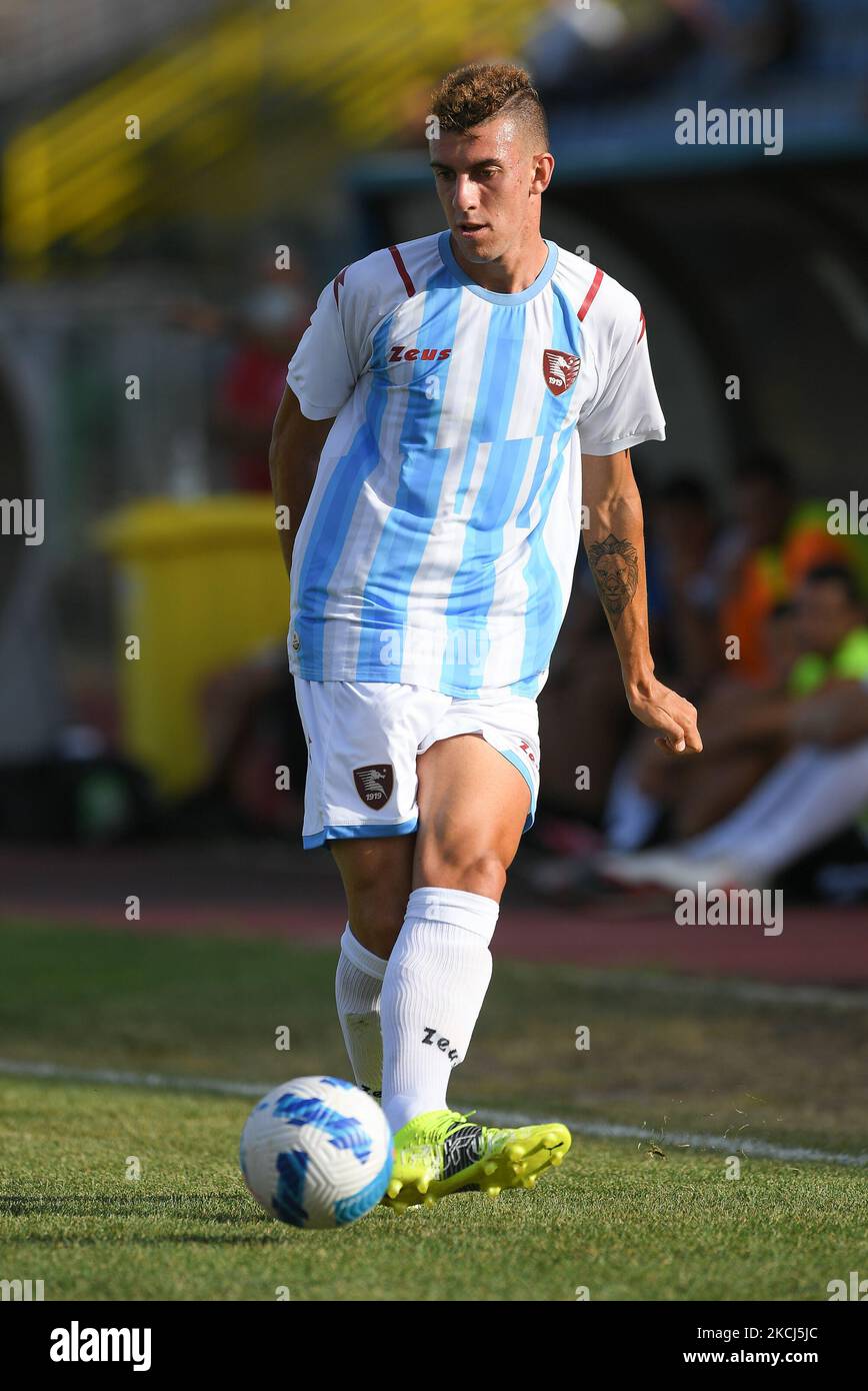 Matteo Ruggeri of US Salernitana 1919 during the friendly match between ...