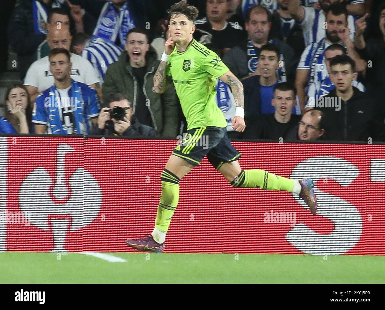 Garnacho manchester united 2022 hi-res stock photography and images - Alamy