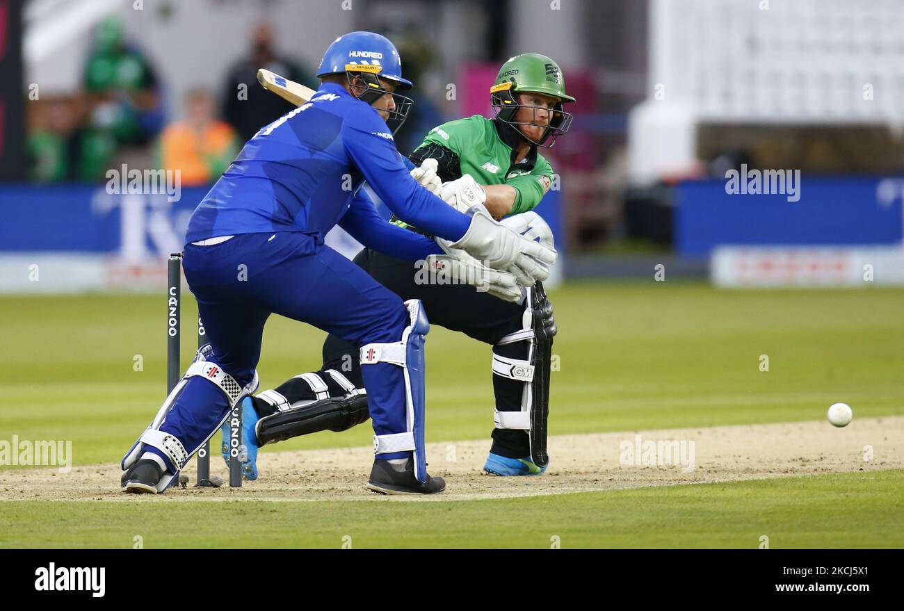 Alex Davies of Southern Brave during The Hundred between London Spirit ...