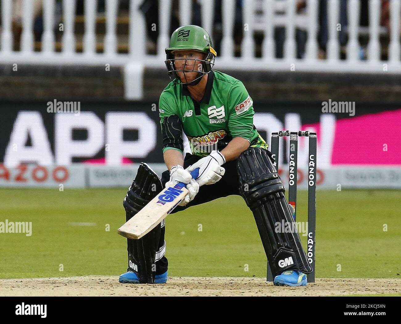 Alex Davies of Southern Brave during The Hundred between London Spirit ...