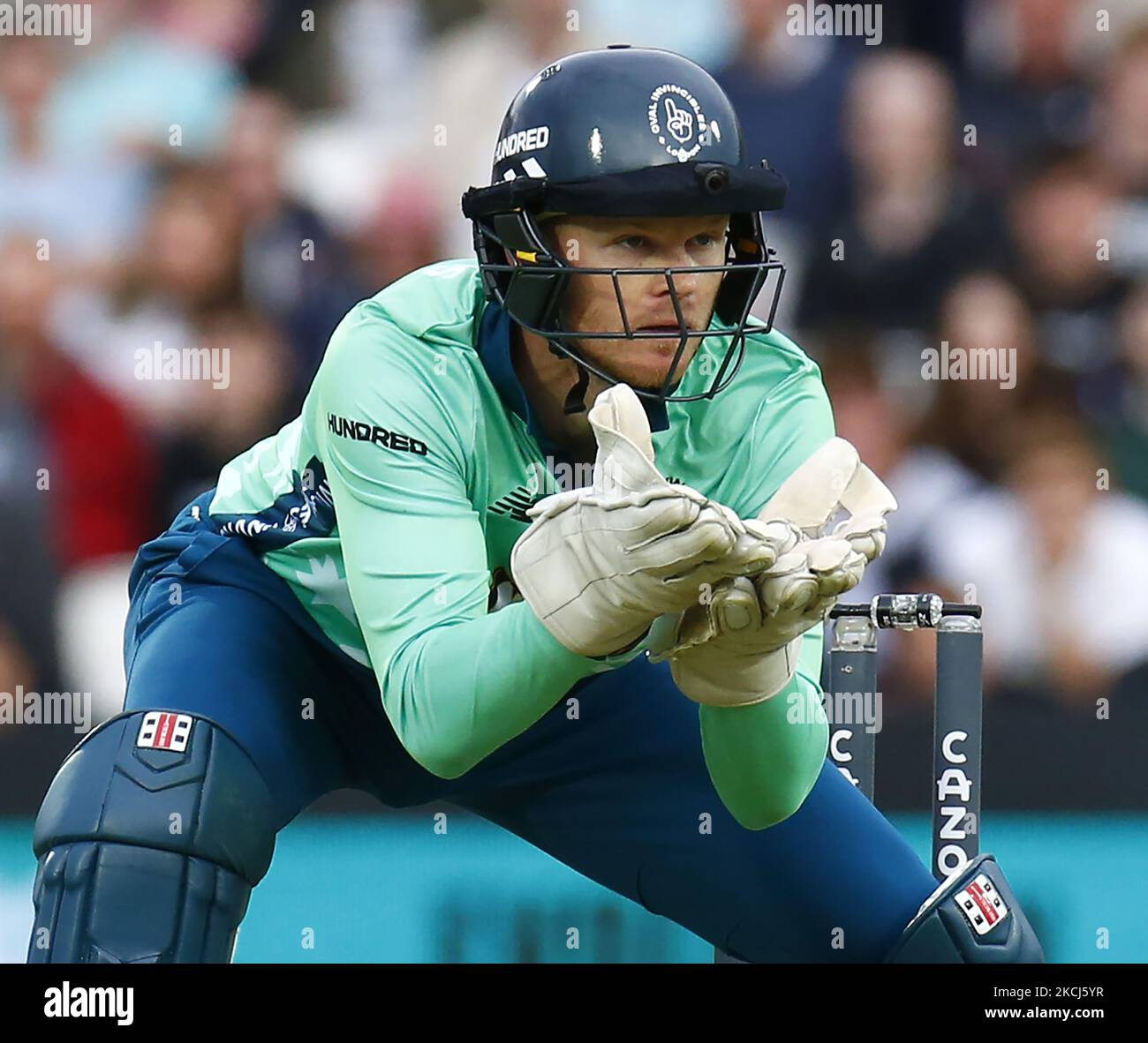 Sam Billings of Oval Invincibles during The Hundred between Oval ...