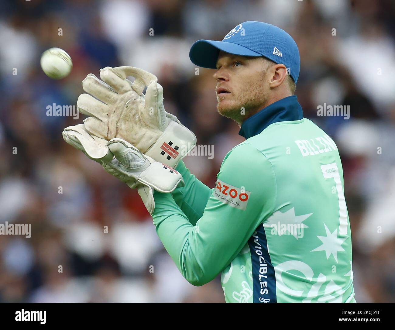 Sam Billings of Oval Invincibles during The Hundred between Oval ...