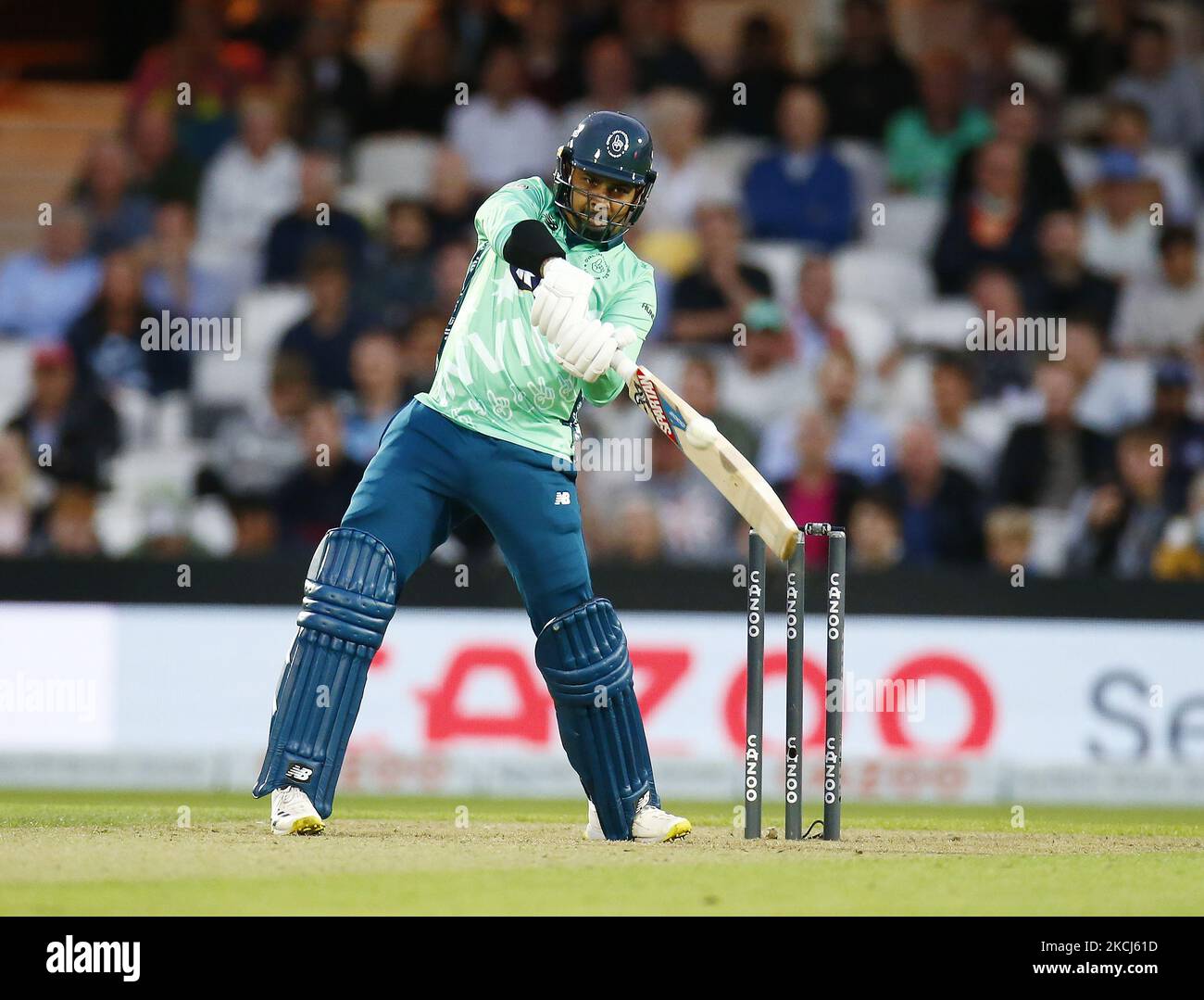 Sunil Narine of Oval Invincibles during The Hundred between Oval Invincible Men and Welsh Fire ...