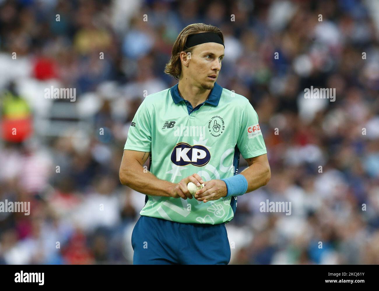 Tom Curran of Oval Invincibles during The Hundred between Oval ...
