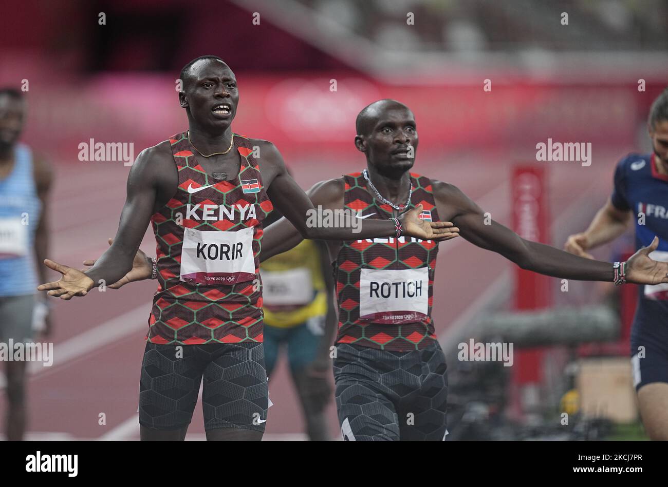 Emmanuel Kipkurui Korir wins gold in front of Ferguson Cheruiyot Rotich ...