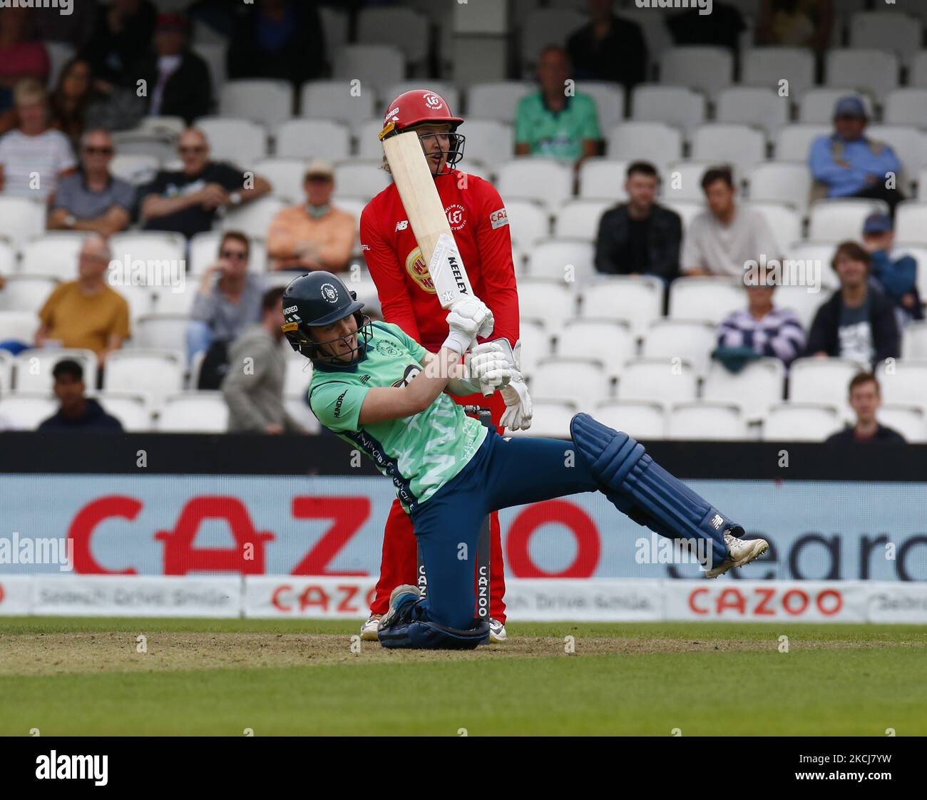 Mady Villiers of Oval Invincibles Women during The Hundred between Oval ...