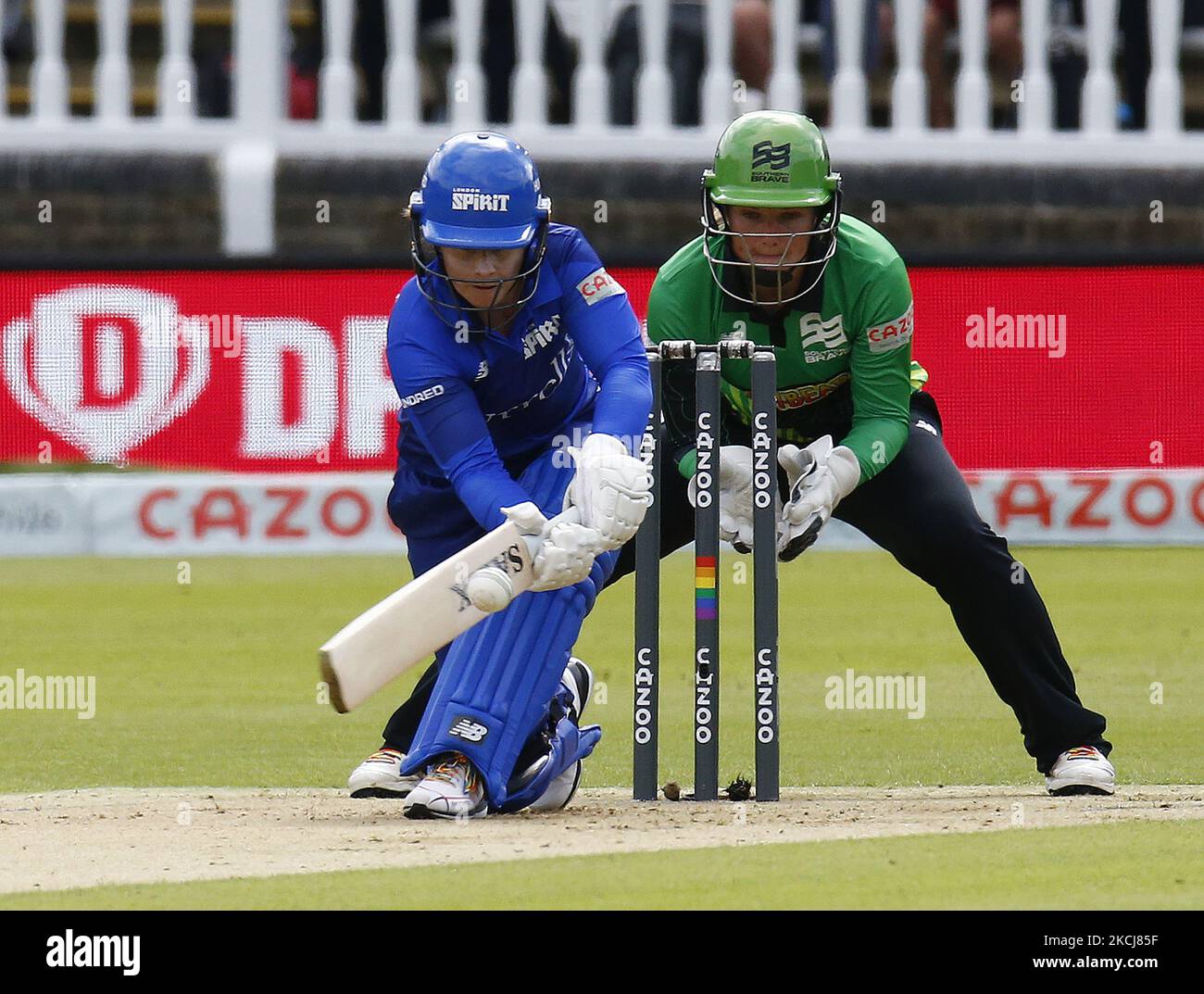 Tammy Beaumont of London Spirit Women during The Hundred between London ...
