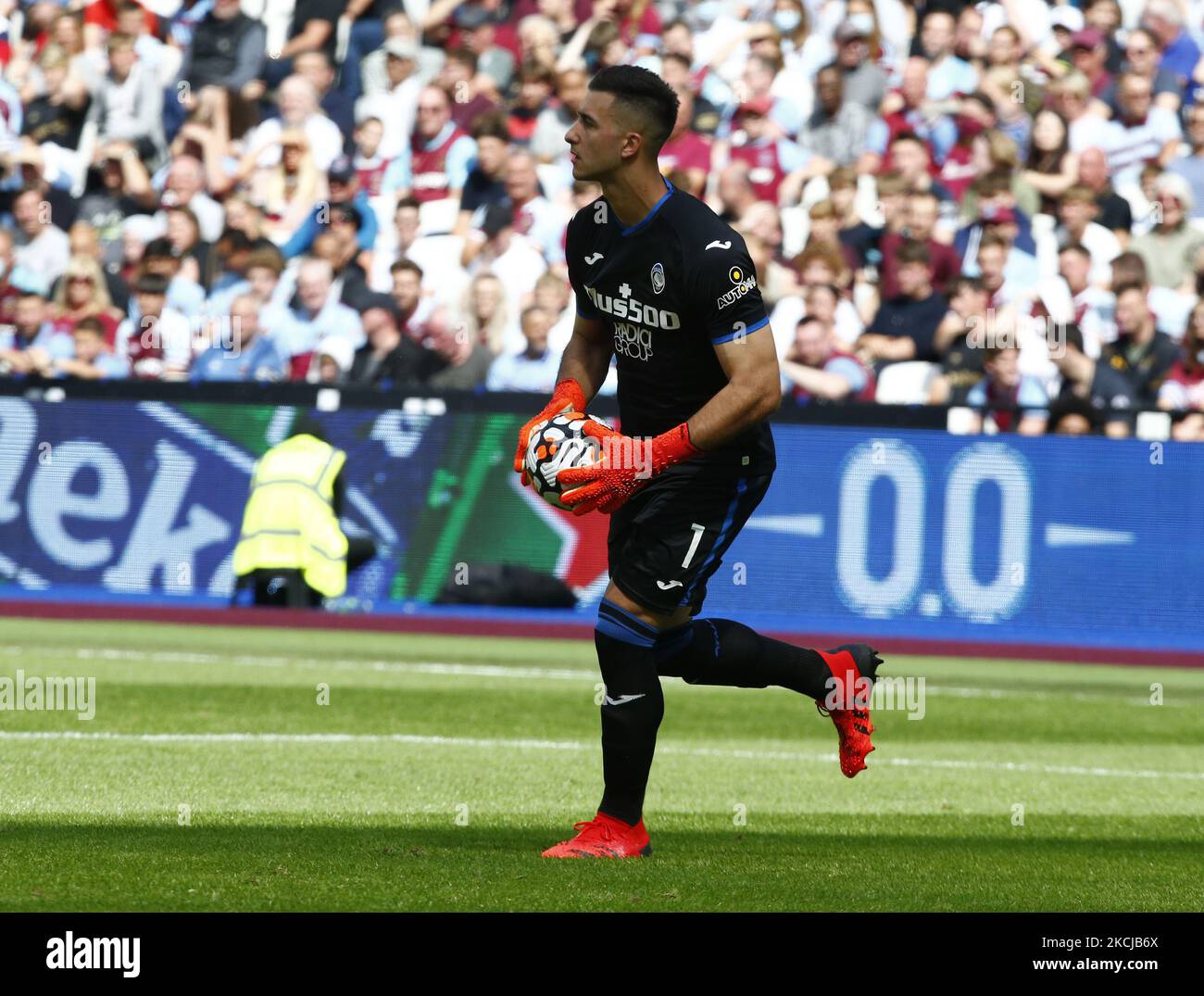 Juan Musso of Atalanta B.C during Betway Cup between West Ham United ...