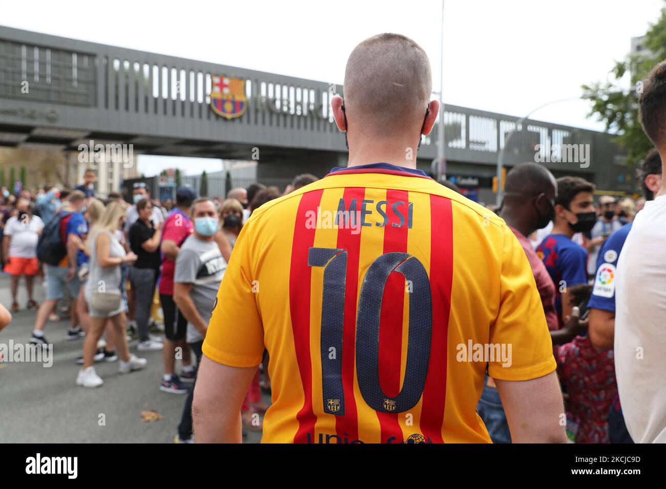 Leo messi farewell hi-res stock photography and images - Alamy