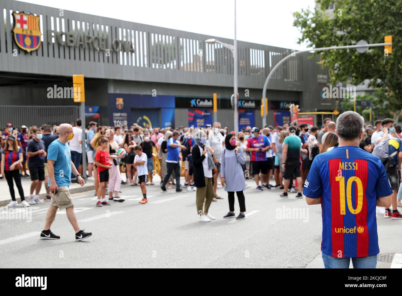 Leo messi farewell hi-res stock photography and images - Alamy