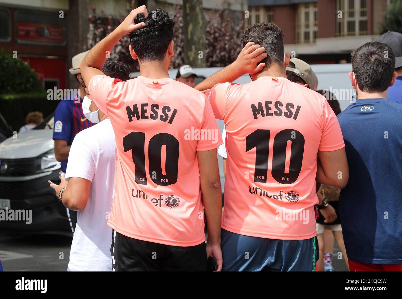 Leo messi farewell hi-res stock photography and images - Alamy