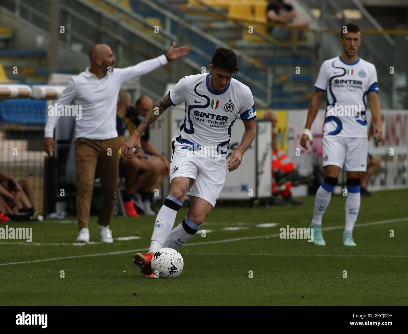 Alessandro Bastoni during the pre-season friendly match between Parma ...