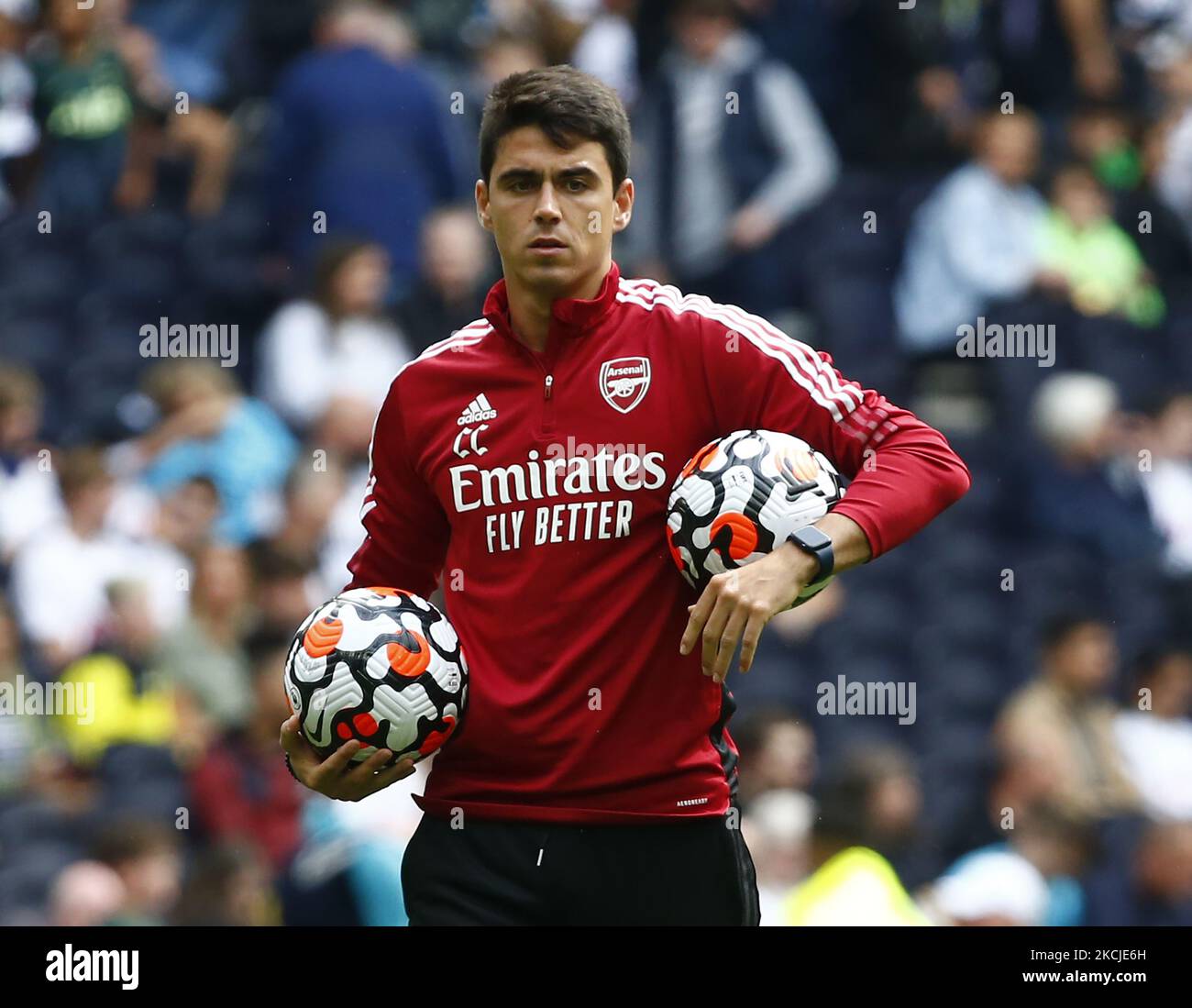 Assistant Coach Carlos Cuesta[ of Arsenal during The Mind Series ...