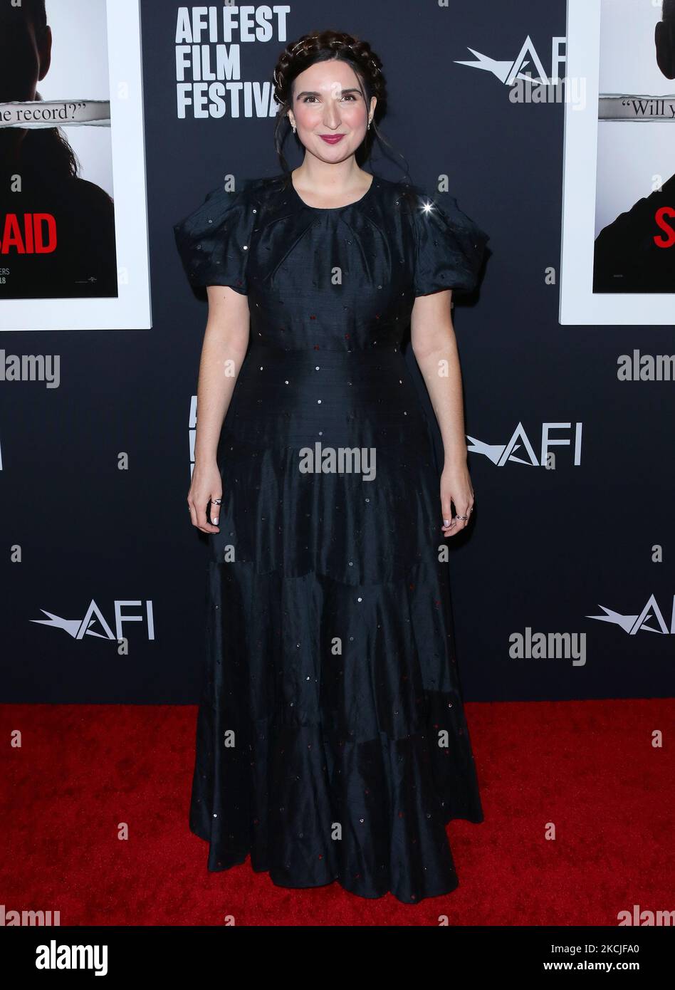 Sarah Ann Masse arrives at The AFI FEST Red Carpet Premiere Screening ...