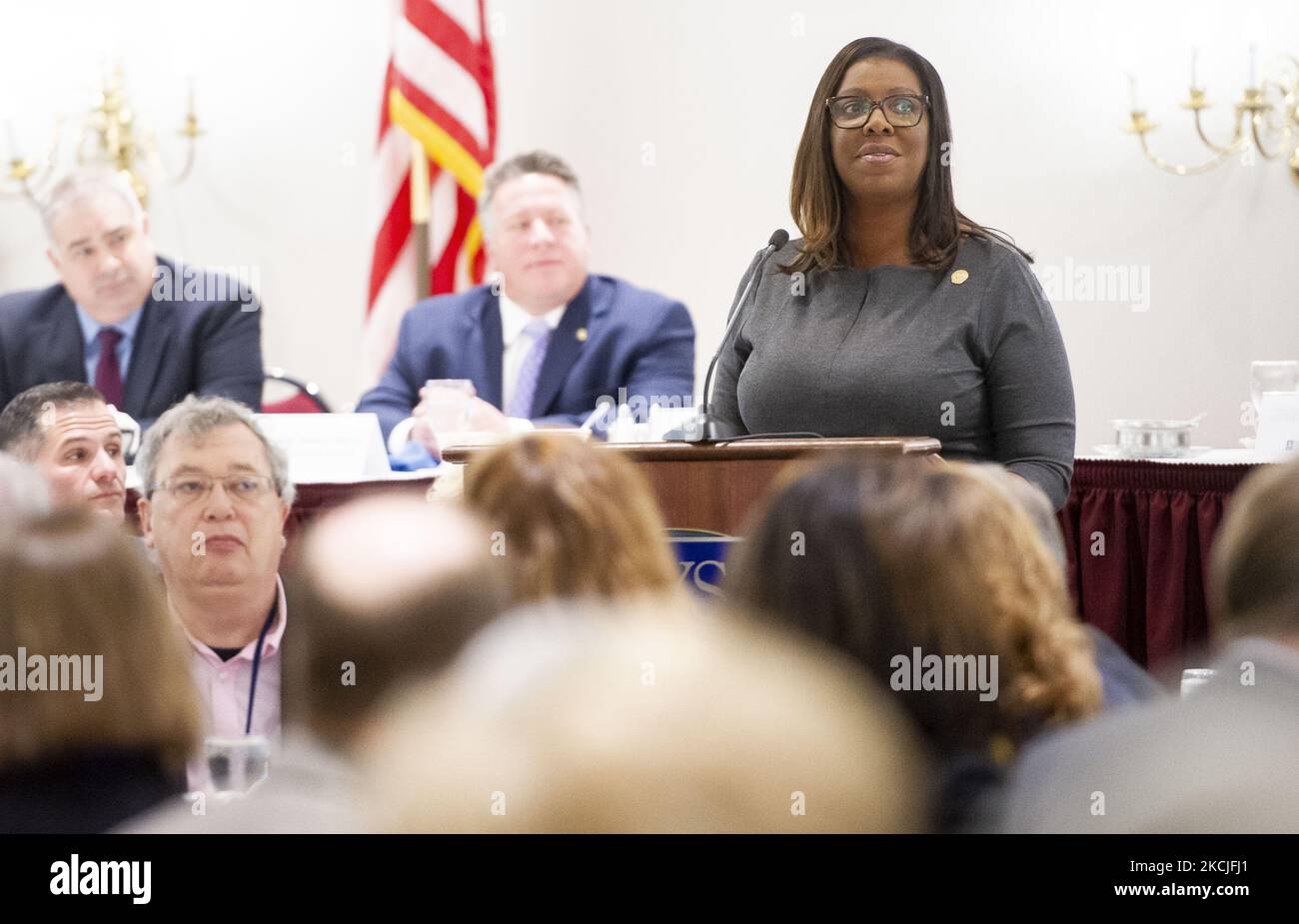New York Attorney General Letitia Ann ''Tish'' James in in Albany NY ...