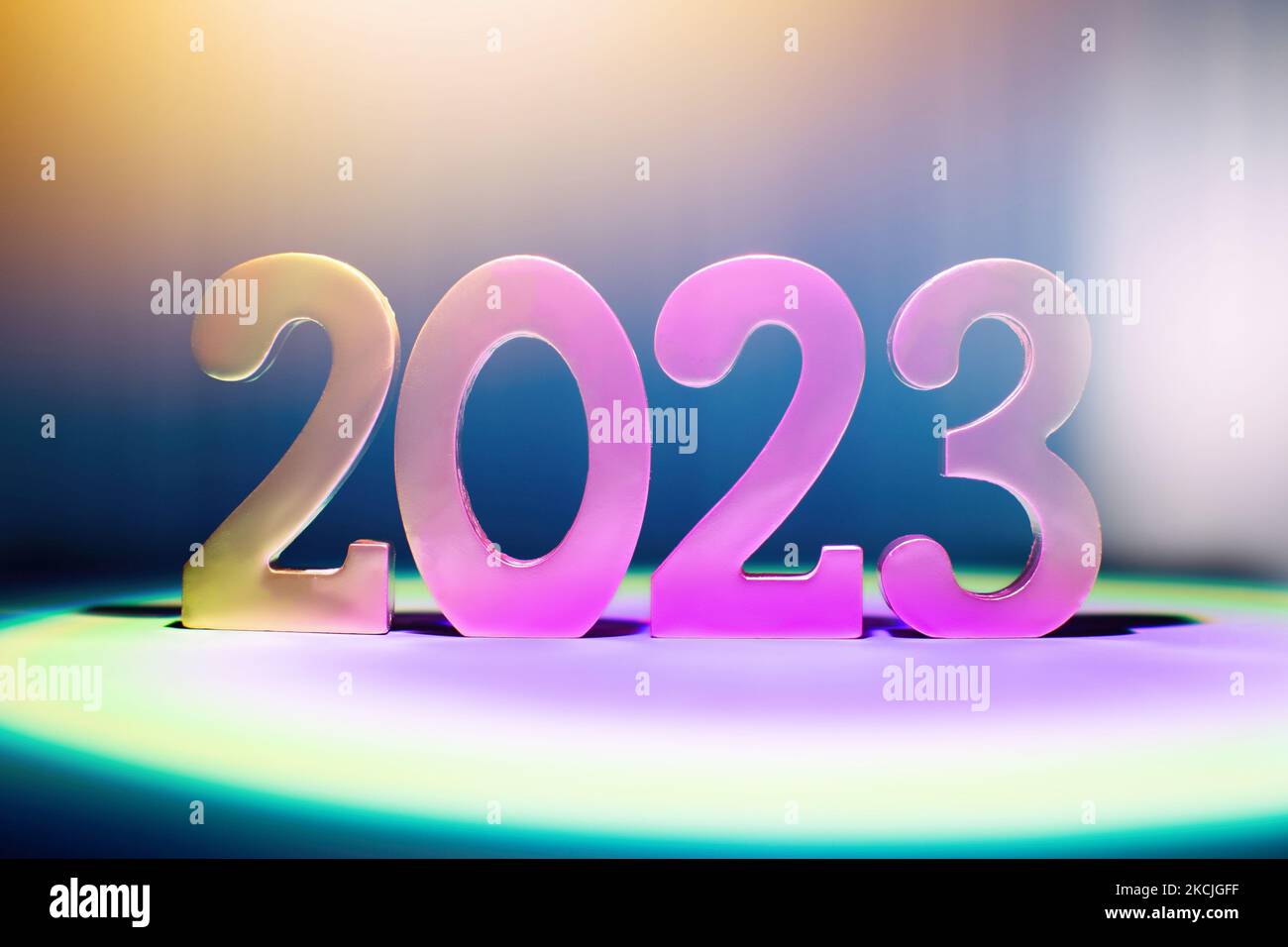 Merry Christmas and Happy New Year 2023. Christmas poster, greeting ...