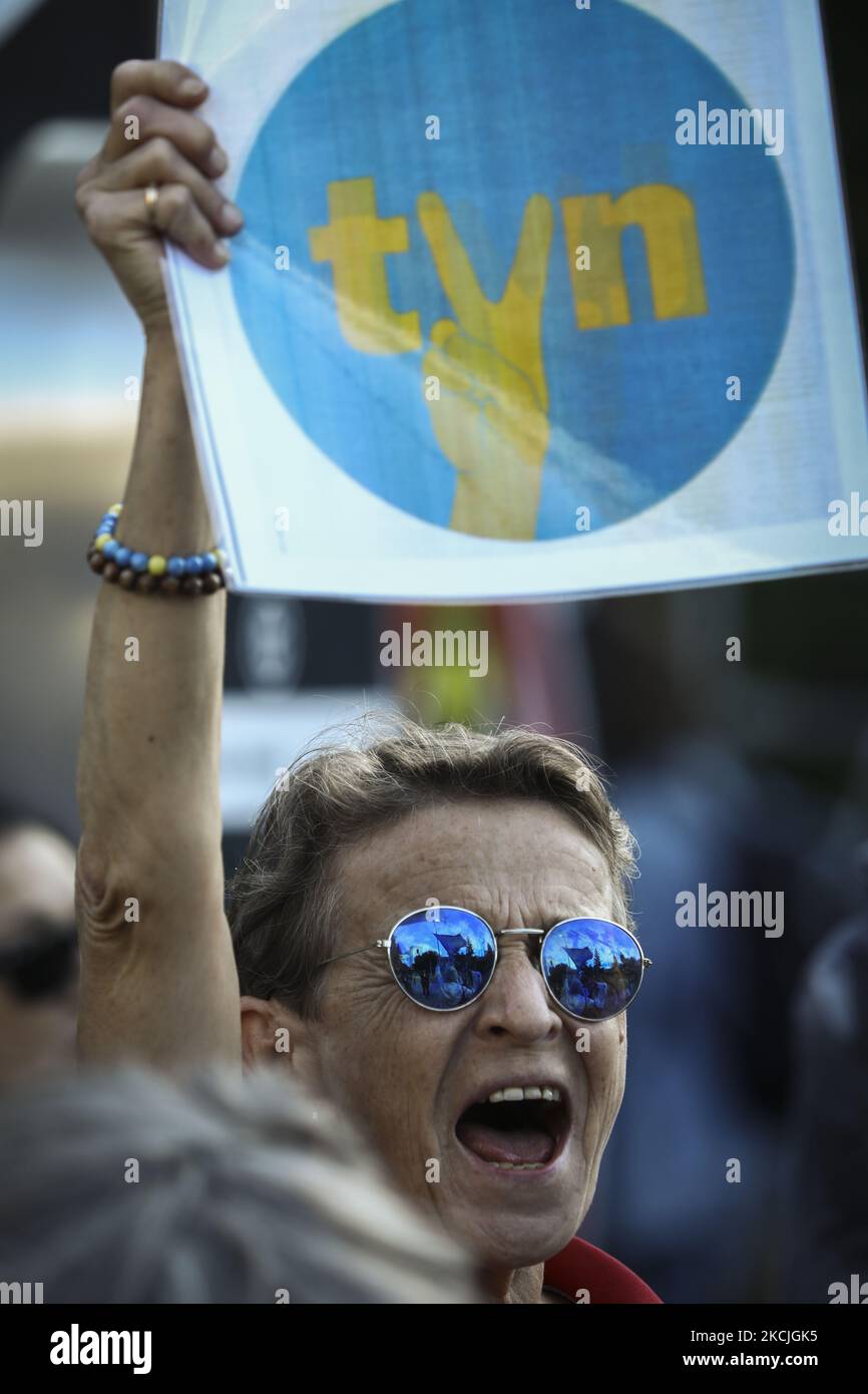 Tvn broadcaster logo hi-res stock photography and images - Alamy