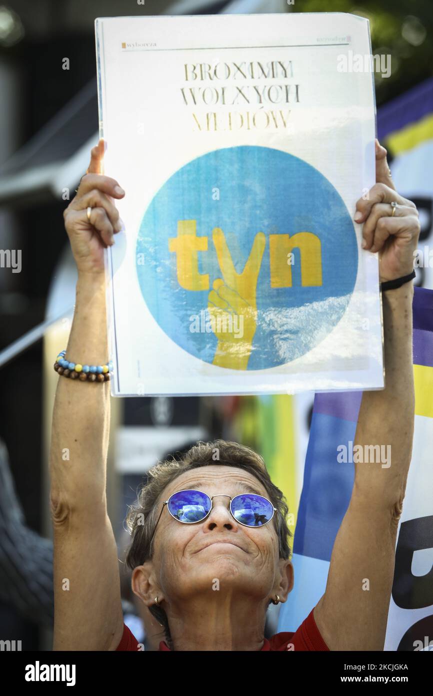 Tvn broadcaster logo hi-res stock photography and images - Alamy