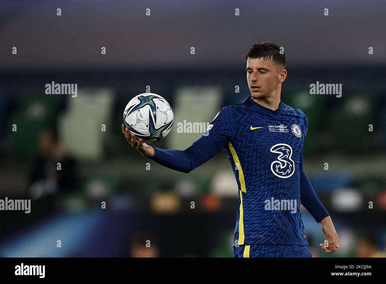 Mason Mount of Chelsea during the UEFA Super Cup Final match between ...