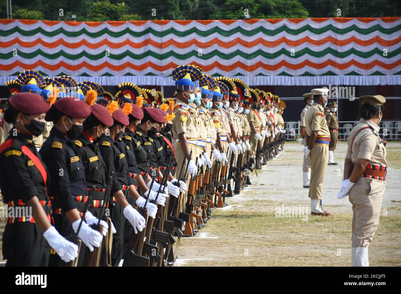 Assam police veerangana hi-res stock photography and images - Alamy