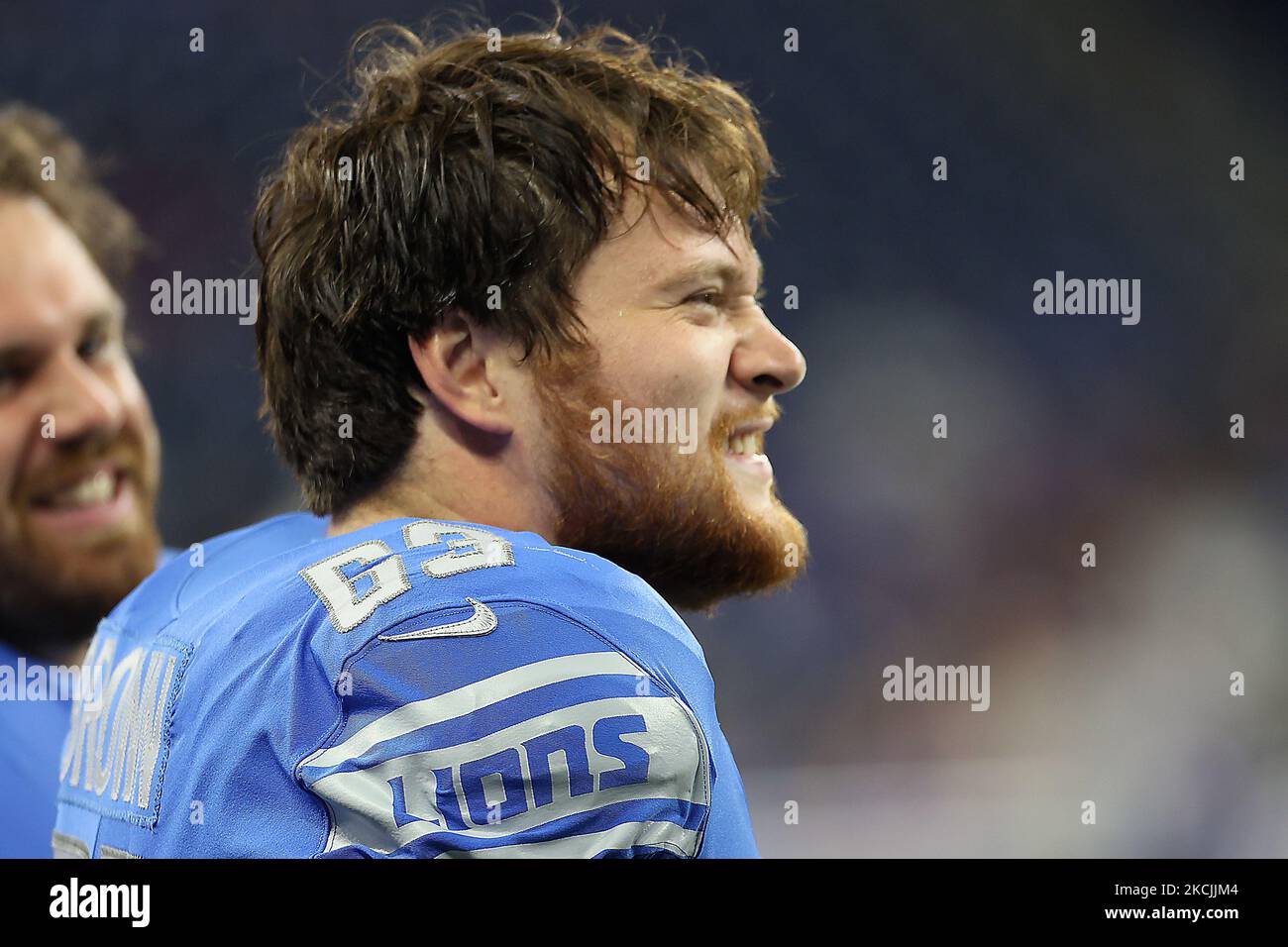 Detroit lions evan brown center hi-res stock photography and images - Alamy