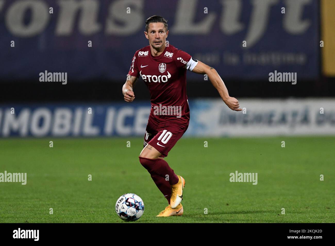 Ciprian Deac, in action during the game CFR Cluj vs FC Farul Constanta ...