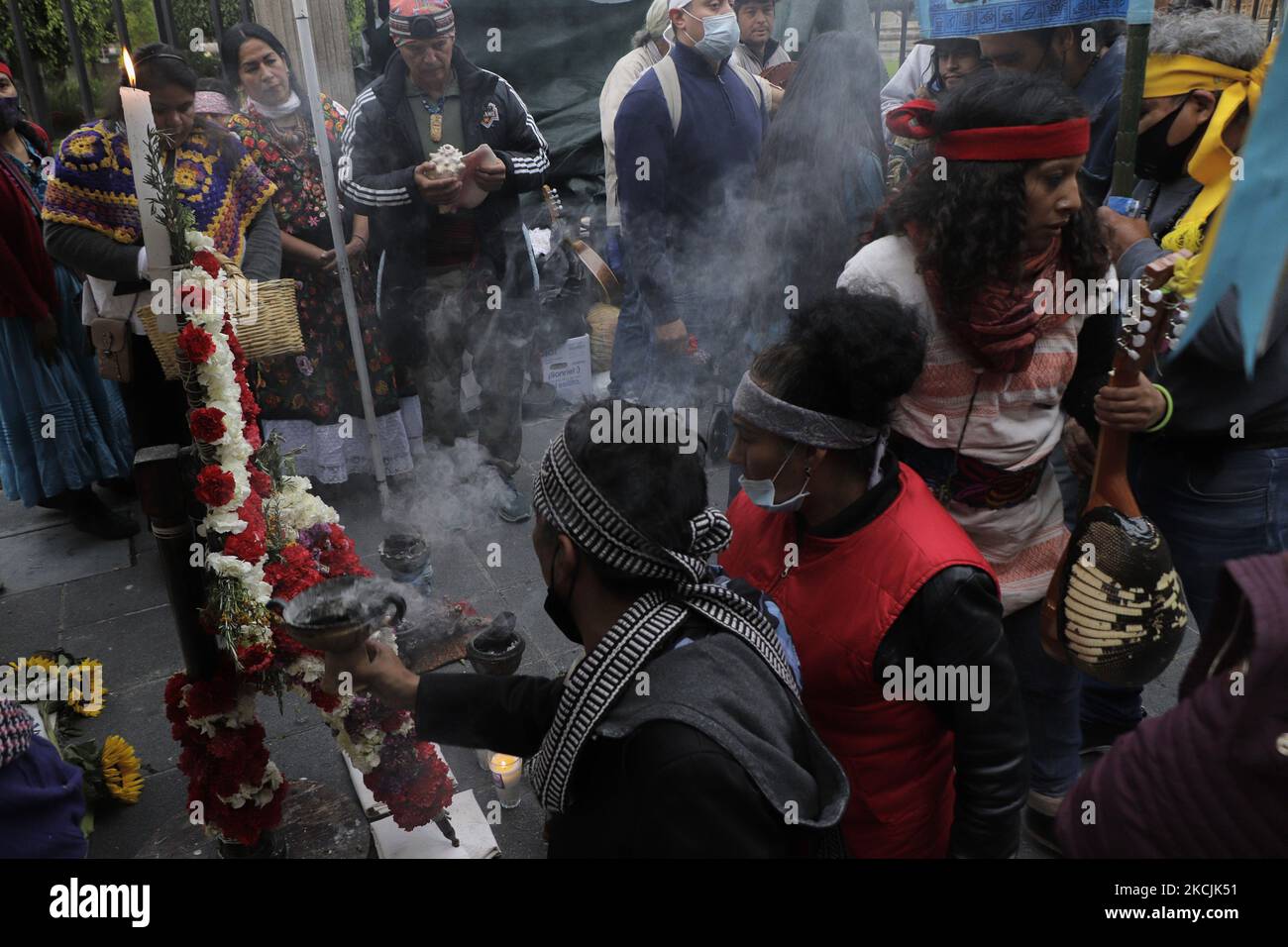 Dancers, musicians, singers, healers and creators of offerings from ...
