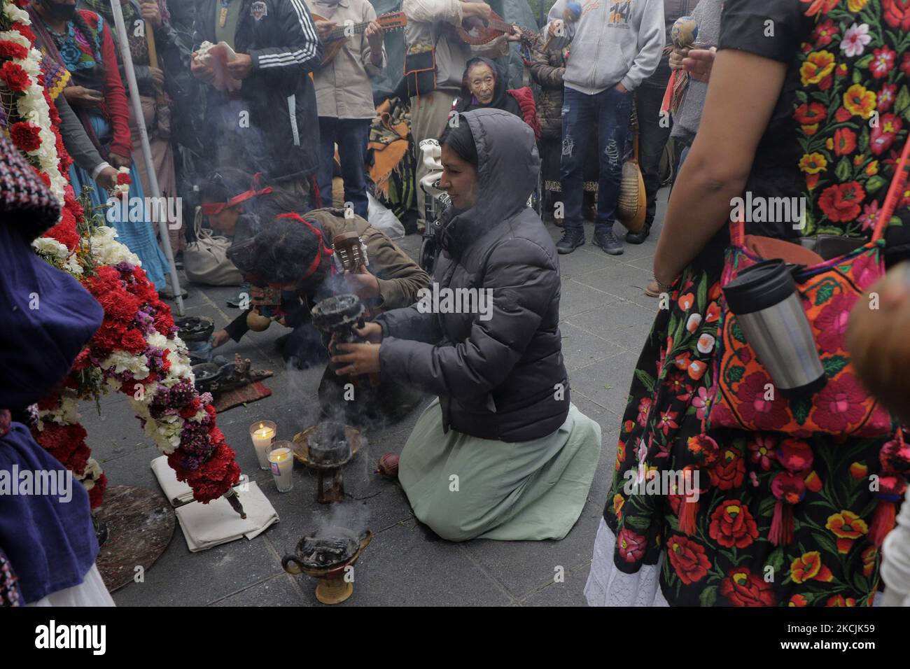 Dancers, musicians, singers, healers and creators of offerings from ...