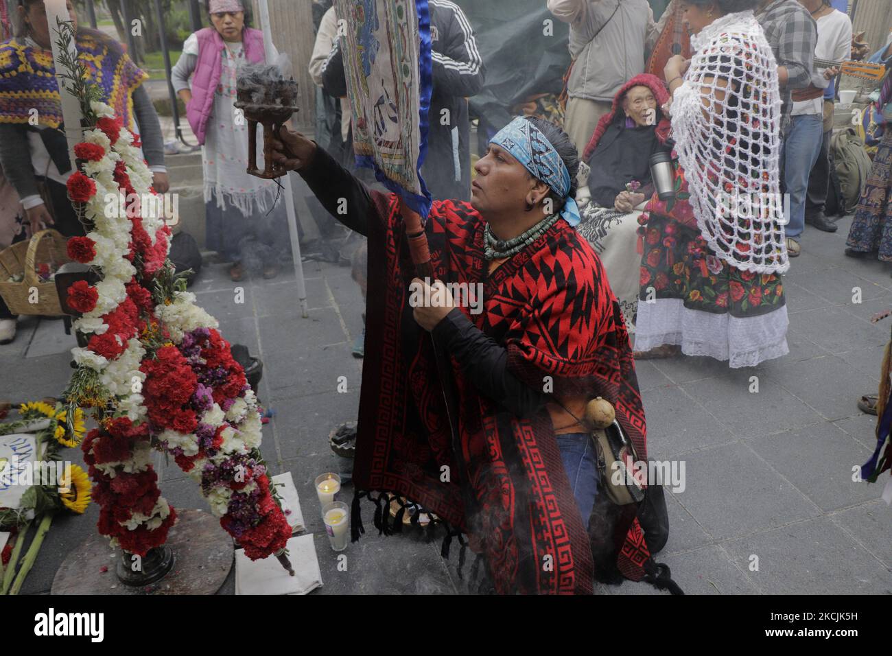 Dancers, musicians, singers, healers and creators of offerings from ...