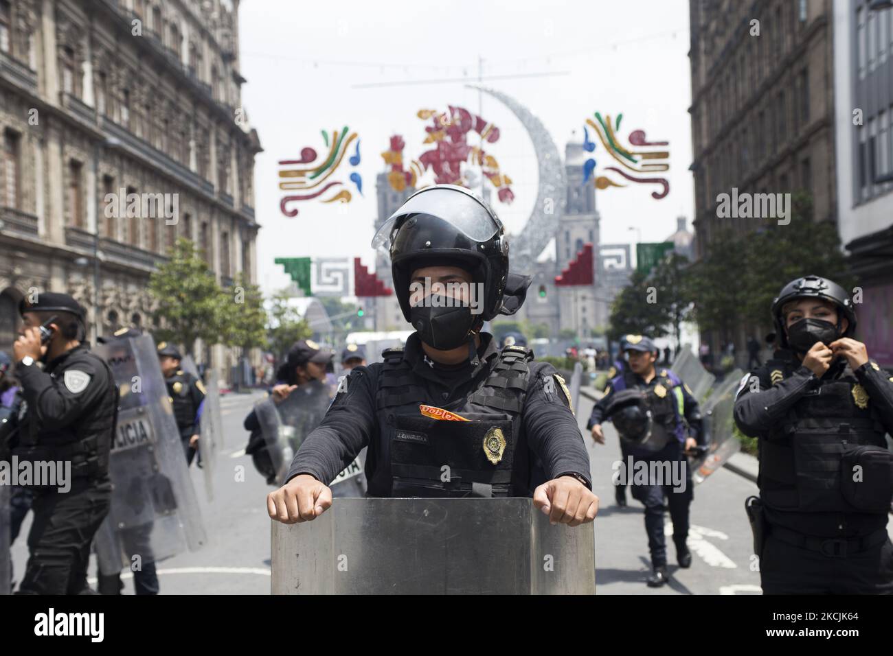 Various social organizations, including the indigenous Otomí community ...