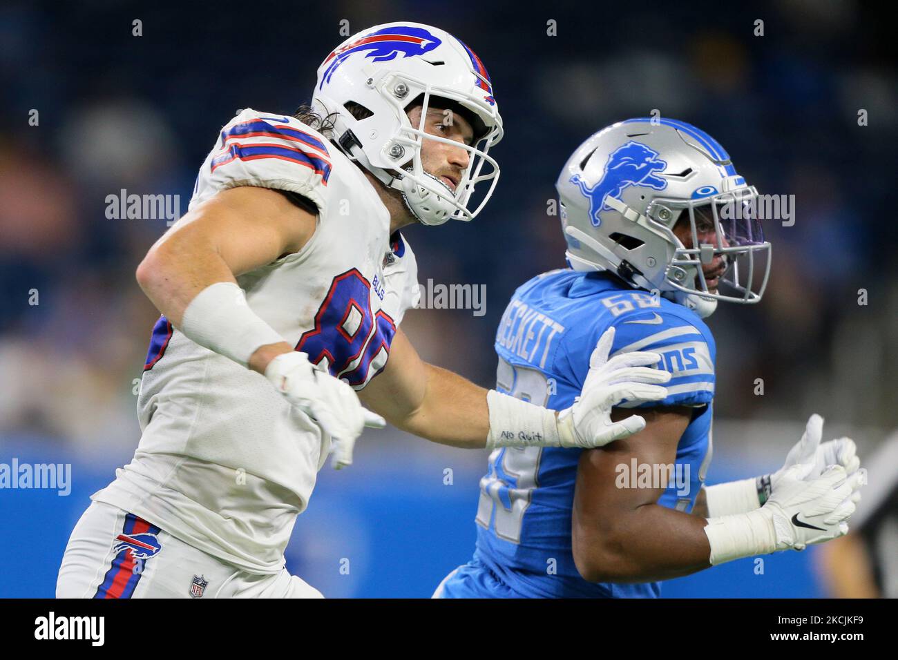 Tight end jacob hollister hi-res stock photography and images - Alamy
