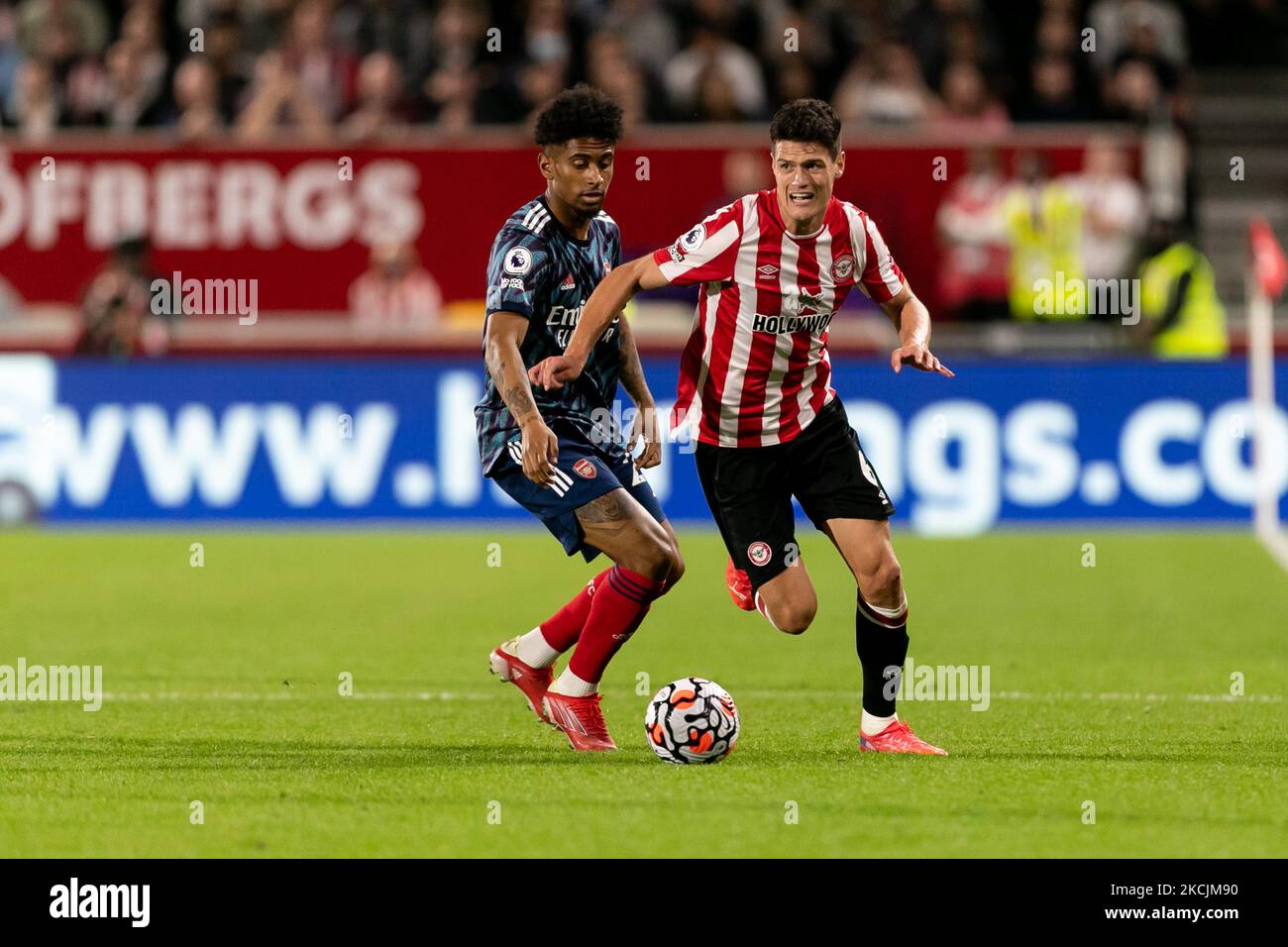 Christian Nørgaard of Brentford in action during the Premier League ...