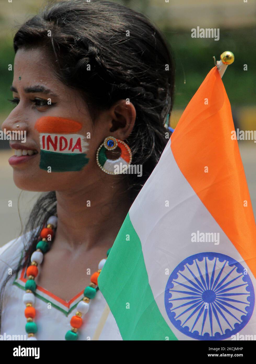 Tricolor deigned dresses hi-res stock photography and images - Alamy