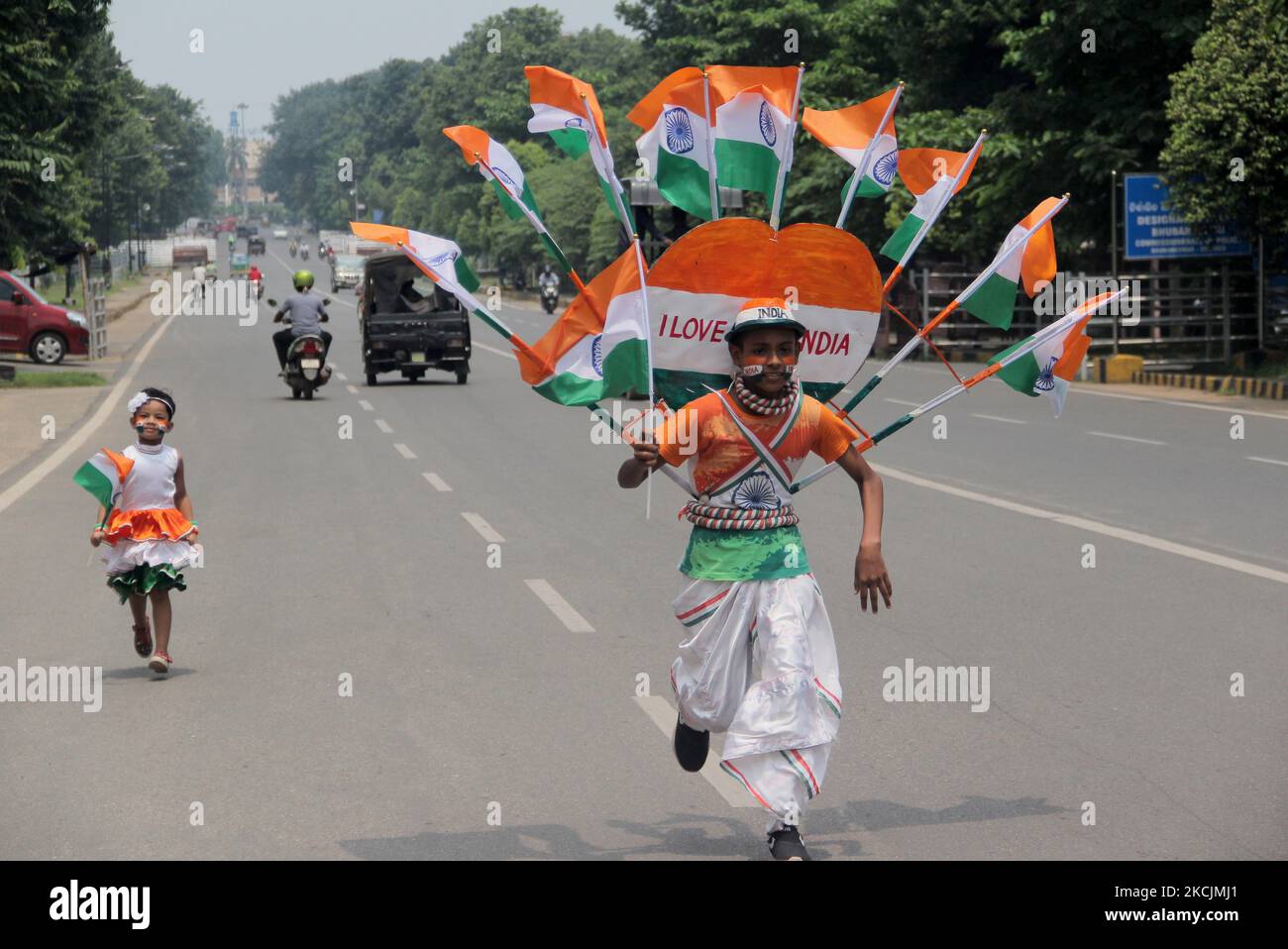 Tricolor deigned dresses hi-res stock photography and images - Alamy
